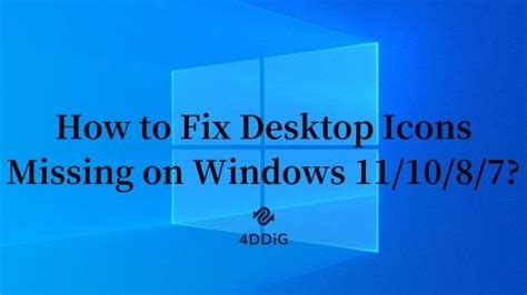 Image result for Fix Missing Desktop Icons Problem
