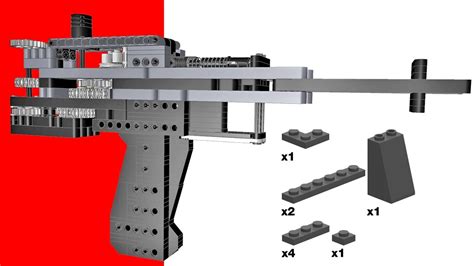 Image result for LEGO Gun Step by Step