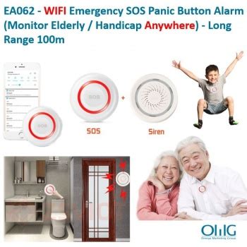 Handicap / Elderly Toilet Panic Button Alarm System – OMG Solutions