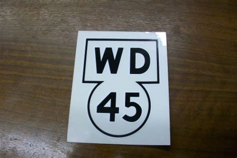 Image result for WD45 Sticker