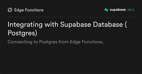 Image result for Postgres Fusion Database