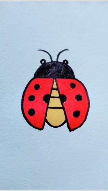 Image result for Ladybug Simple Drawing
