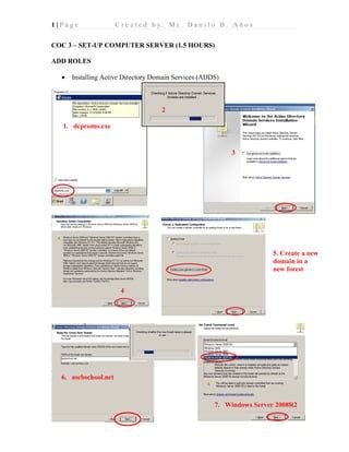 Image result for Coc3 Set Up Computer Server