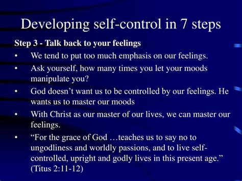 Image result for Developing Self-Control