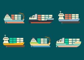 Image result for Container Ship Vector