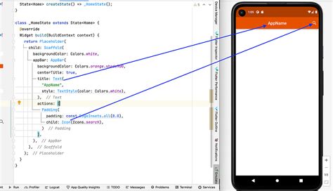 Image result for Flutter Visual Code MiniTool Bar