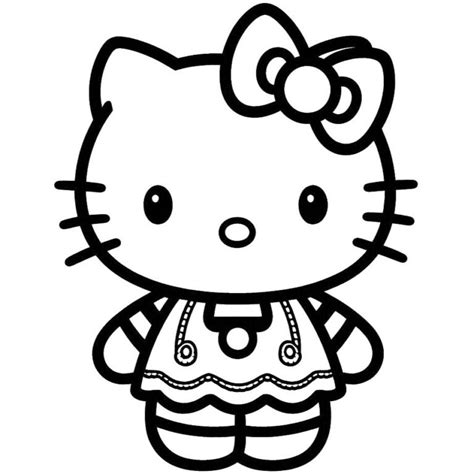 Hello Kitty Coloring Pages 44 - Coloring Pages Gem