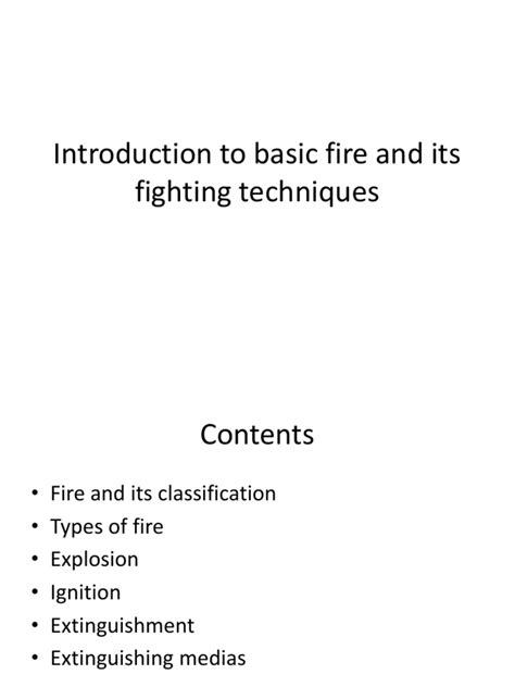 Image result for Basic Firefighting