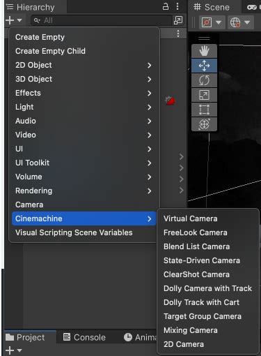 Image result for Cinemachine Button Unity