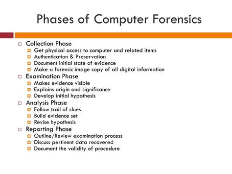 Image result for Computer Forensics Process