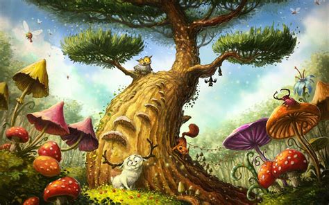 Image result for Magic Tree Desktop Background