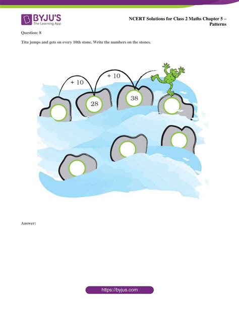 Image result for Class 2 Maths Chapter Five Patterns