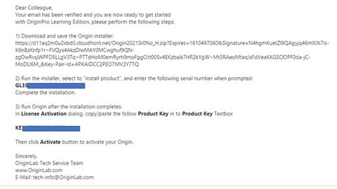 Image result for Key for Origin Pro
