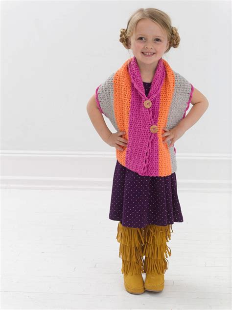 Image result for One-Button Crochet Wrap Pattern