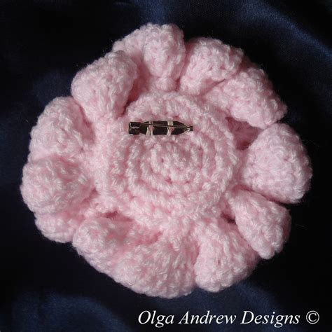 Image result for 3D Crochet Flower Patterns