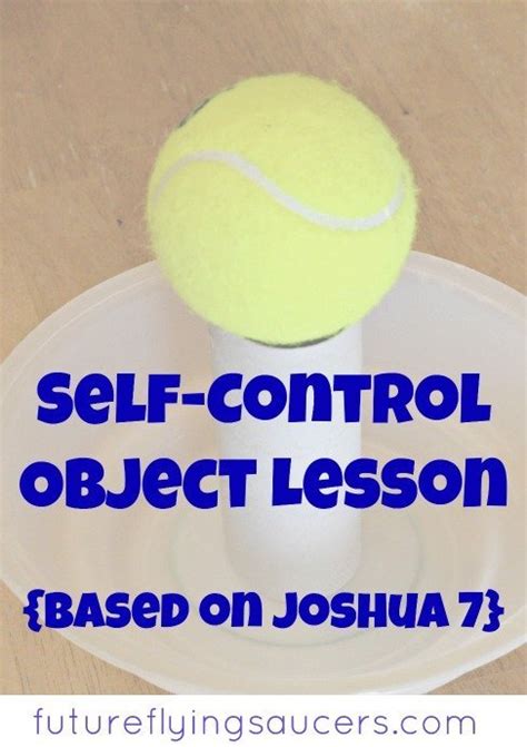 Image result for Self-Control Object Lesson