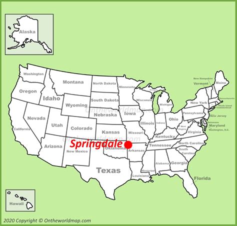 Image result for Springdale AR Map