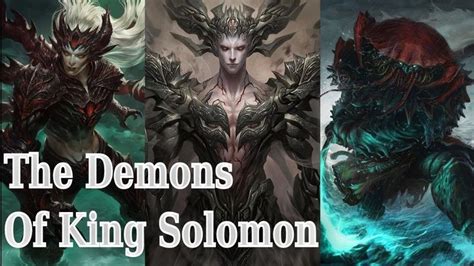 Image result for How Did Solomon Control Demons