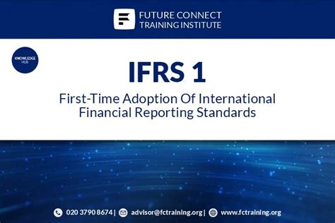 Image result for IFRS 1 Explained