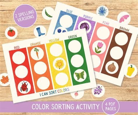 Image result for Color Sorting Activity