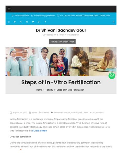 Image result for In Vitro Fertilization Procedure Step by Step