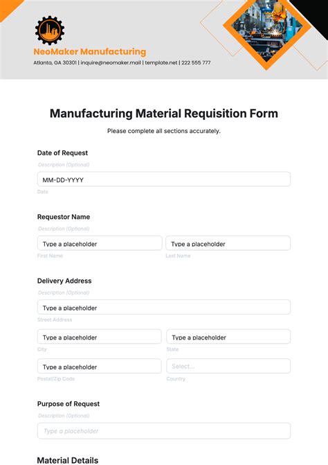 Image result for Project Requisition Form