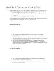 Image result for Coding Obstetrical Cases