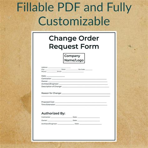 Image result for Change Order Process Form INDOT