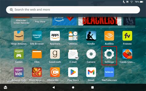 Image result for Amazon Fire Tablet Tutorial Settings