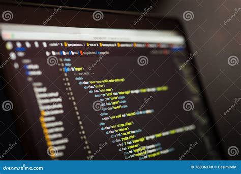 Image result for A Laptop with HTML Code