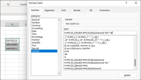 Image result for Excel Custom Number Formatting Tutorial