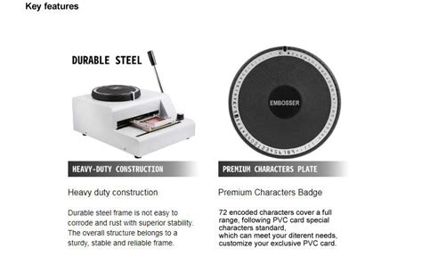 Image result for PVC Card Embossing Machine