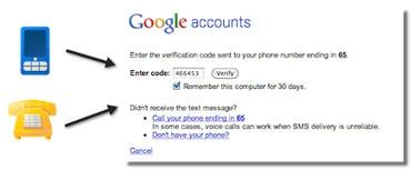 Image result for Google Two-Step Authentication Code