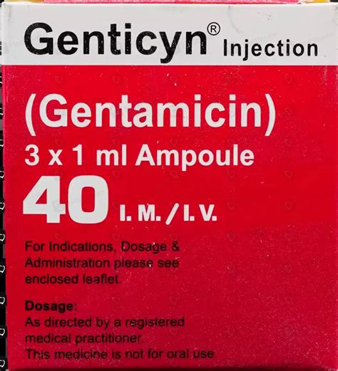 Image result for Genticyn Injection