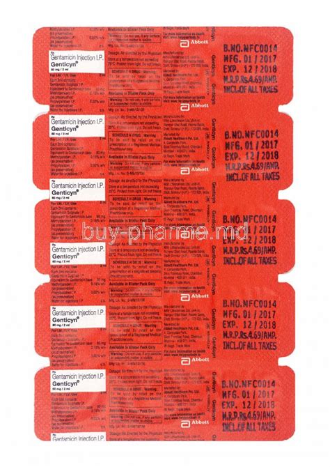 Image result for Genticyn Injection