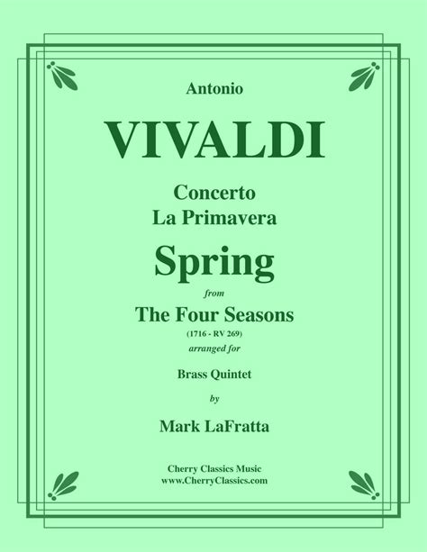 Image result for Vivaldi Spring Poem