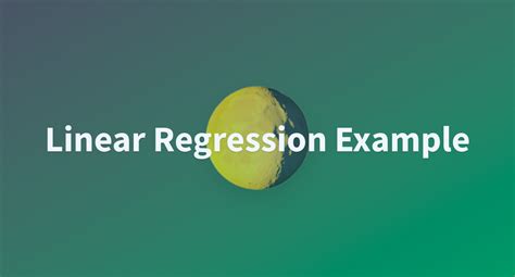 Image result for Linear Regression Example