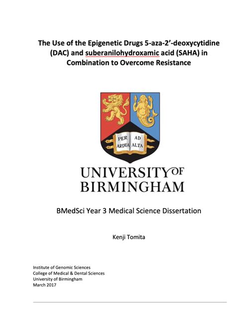 Image result for Biomedical Science Dissertation Examples UK
