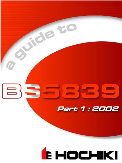 Fire-Alarm A Guide To Bs5839 Part-1 2002 | Download Free PDF | Optical ...