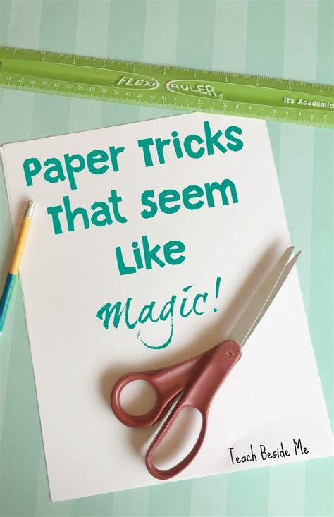 Image result for Easy Paper Magic Tricks