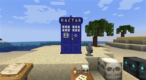 Image result for Minecraft TARDIS Mod