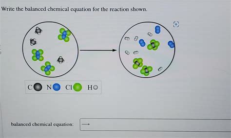 Image result for Balanced Chemical Equation Example
