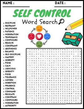 Image result for Self-Control Word