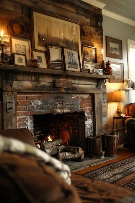 Image result for Rustic Mantel Background