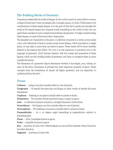 Image result for Building Blocks of Geometry