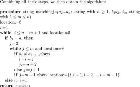 Image result for Algorithm of Brute Force String Match