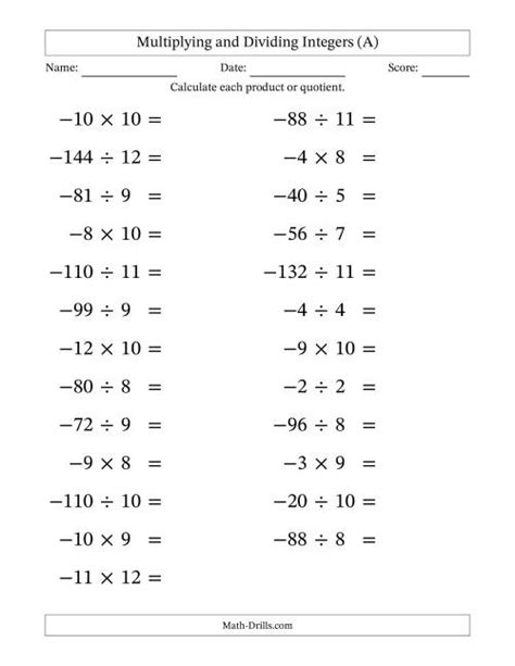 Image result for Lesson 4 Multiply and Divide Positive and Negative Integers Answers Key