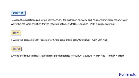 Image result for H2O2 Reduction Reaction