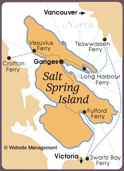 Image result for Topographical Map of Salt Spring Island