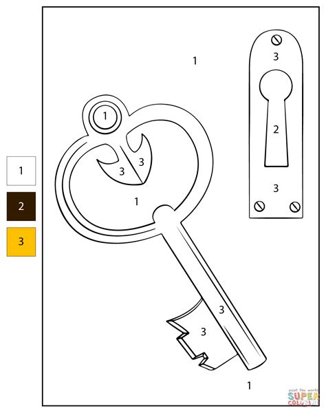 Image result for Color Key Number 2